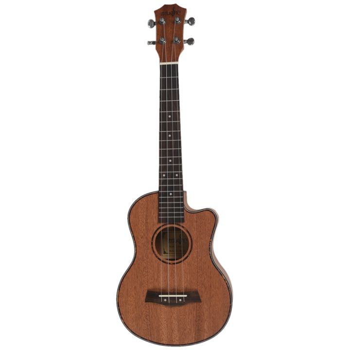 Tenor Acoustic 26 Inch Ukulele 4 Strings Guitar Travel Wood Mahogany ...