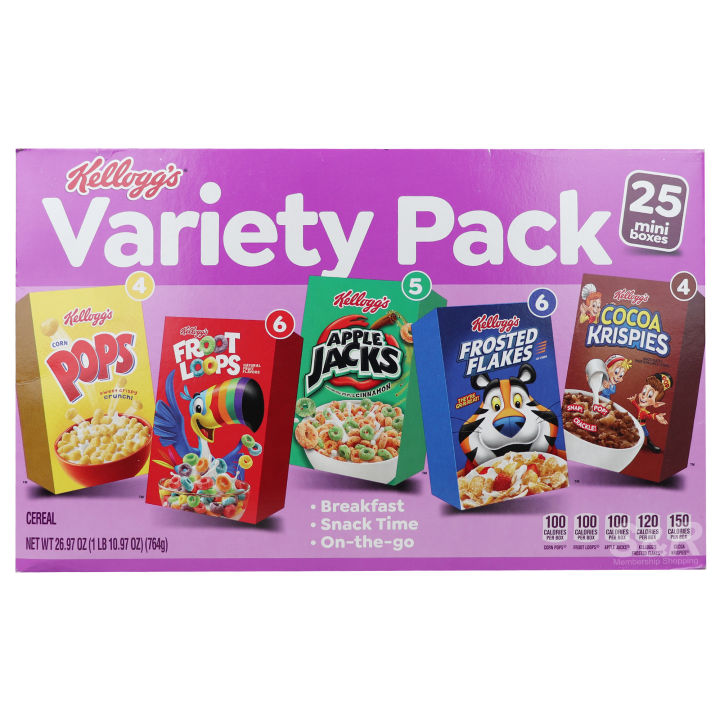 Kellogg's Variety Pack Cereal 25pcs | Lazada PH Kellogg's Variety Pack Cereal 25pcs | Lazada PH