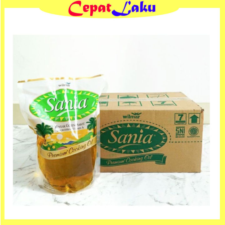 Minyak Goreng Sania 2 Liter 1 Dus isi 6 Cepat Laku | Lazada Indonesia