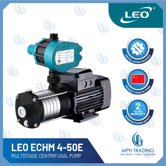 Leo ECHM4-50E High Quality Stainless Steel Multistage Jet Water Pump ...