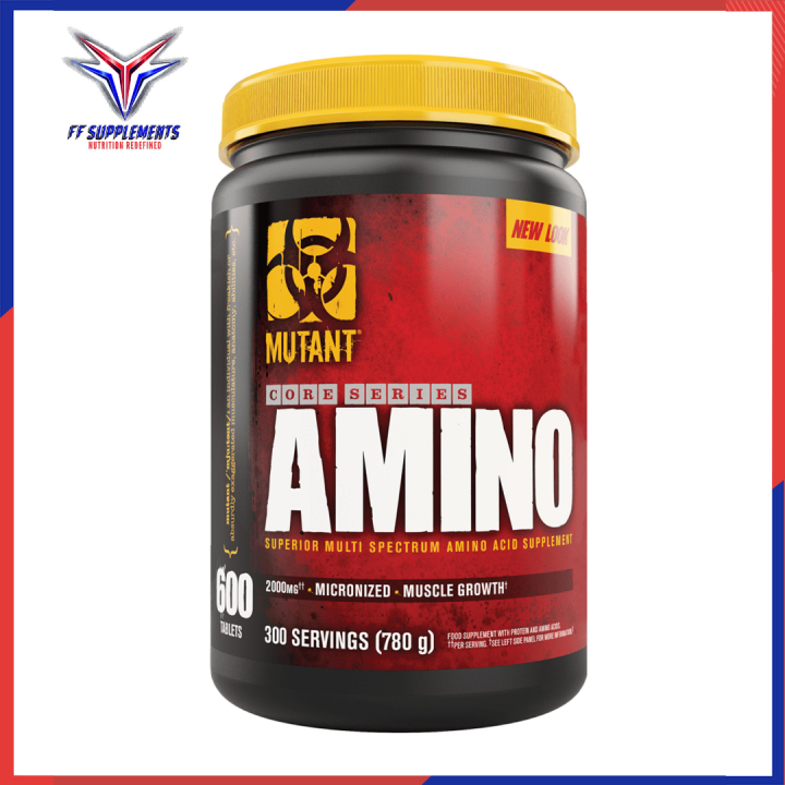 Mutant Amino 300, 600 tablets | Lazada PH