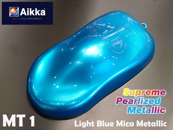 AIKKA MT1 LIGHT BLUE MICA METALLIC SUPREME METALLIC 2K PAINT | Lazada