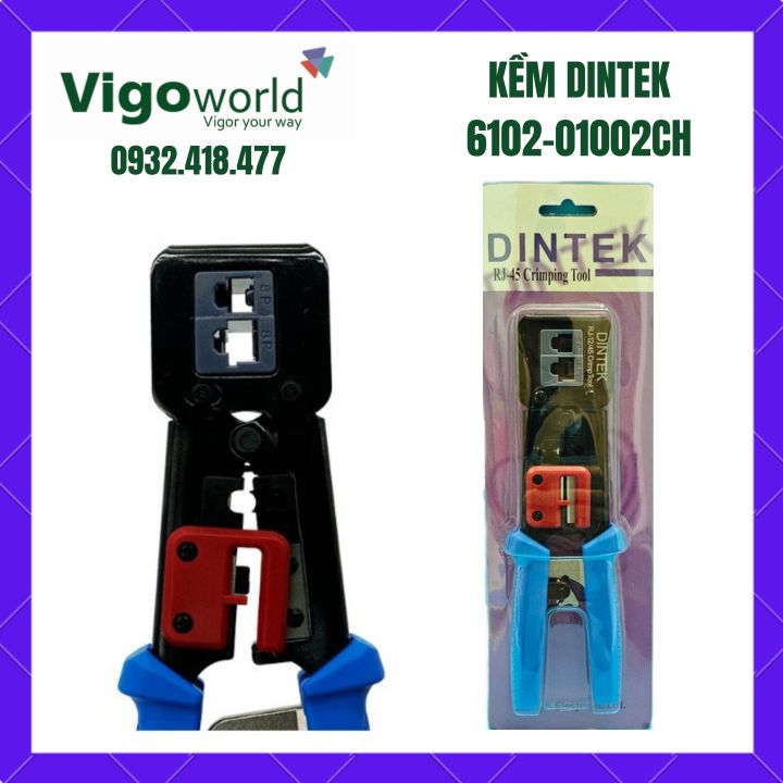 Kềm bấm đầu mạng Dintek RJ45 & RJ11 (6102-01002CH) | Lazada.vn