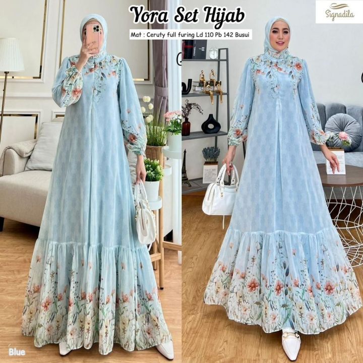 YORA SET HIJAB From SIGNADiLa | Lazada Indonesia