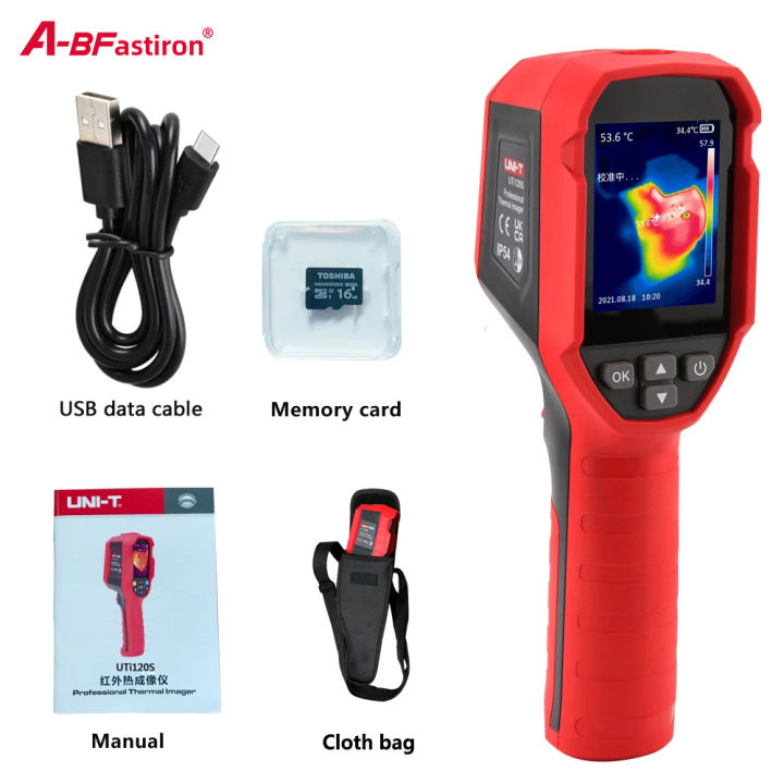 UNI-T UTi120S Infrared Thermal Imager Resolution 120 x 90 Temperature ...