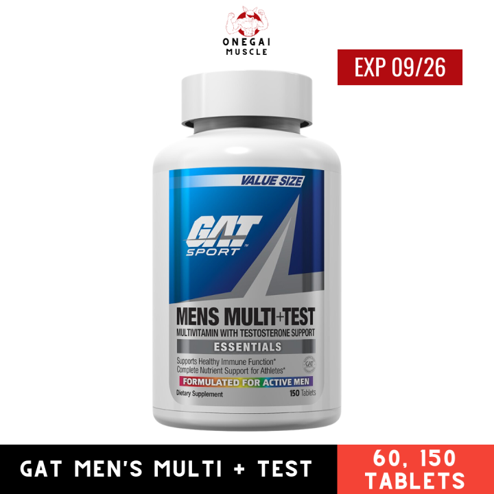 GAT Sport Mens Multi + Test - 60 caps, 150 caps, GAT Multi | Lazada.co.th