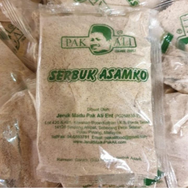 Serbuk Asam Ko Jeruk Madu Pak Ali Asam Boi buah minuman jeruk | Lazada
