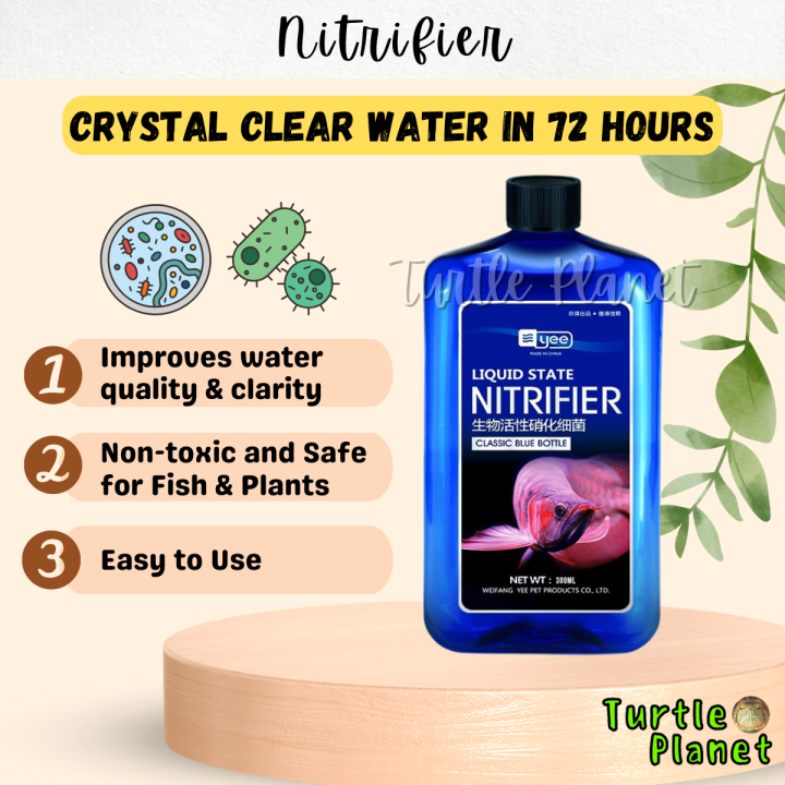 Yee Nitrifying Bacteria Nitrobacteria Nitrifier for Aquarium Fish Tank ...