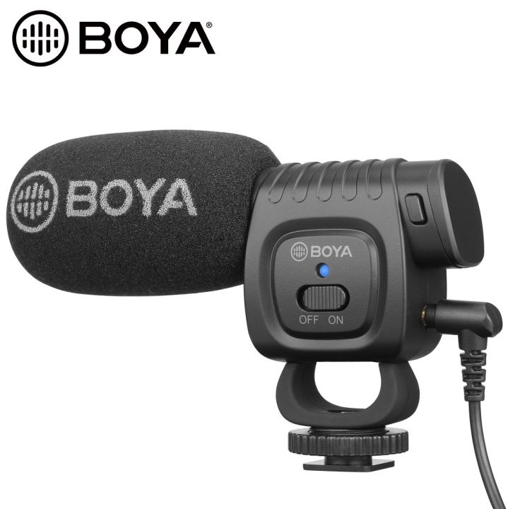 BOYA BY-BM3011 Cardioid Compact Shotgun Condenser Video Microphone Vlog ...