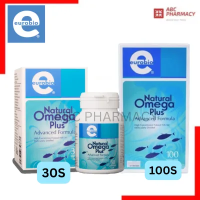 EUROBIO Natural Omega Plus 30s / 100s (EXP) (For Cholesterol) | Lazada
