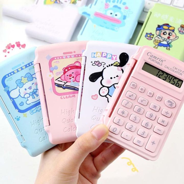 WENQI Calculator For Store Cinnamoroll Kuromi Flip Calculator Kuromi ...