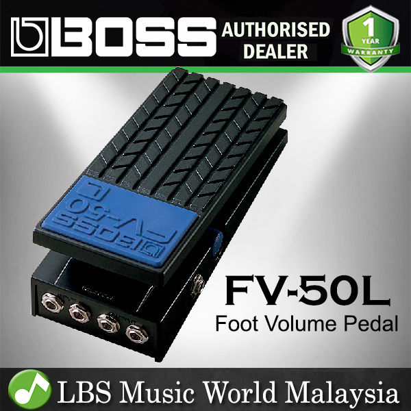 Boss FV-50L Stereo Volume Effect Pedal for Stompbox Keyboard and ...