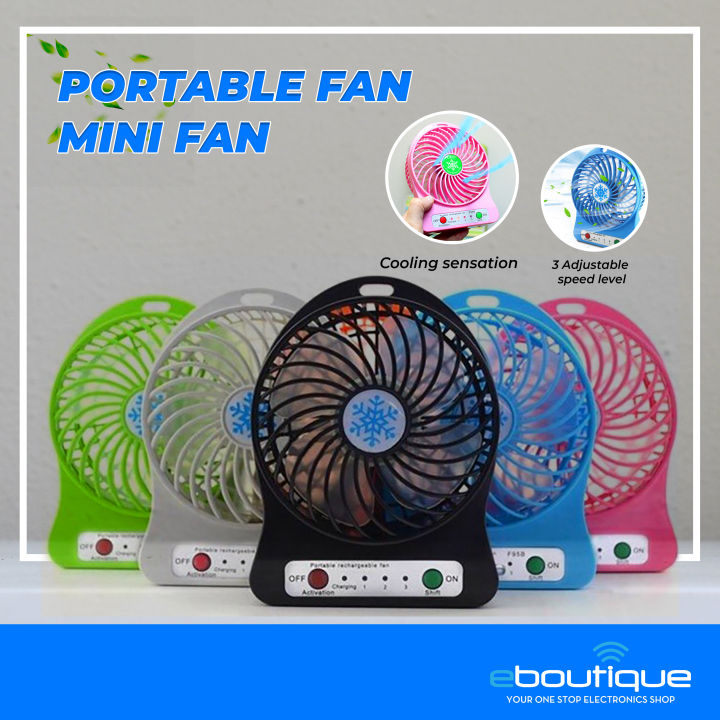 Rechargeable Mini USB Portable Fan | Lazada PH