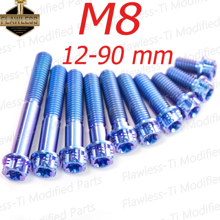 Flawless-Ti Gr5 สกรูไทเทเนียม ไทเทเนียมเกียร์อัลลอย Head Nut เบรค ...