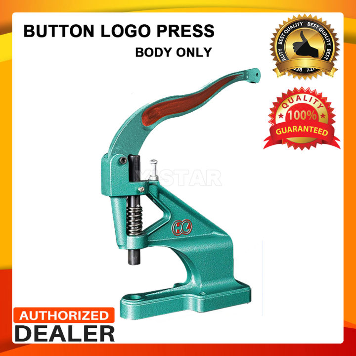 Button Logo Press For ID Lace Body Only, Hand Press Punch Machine ...