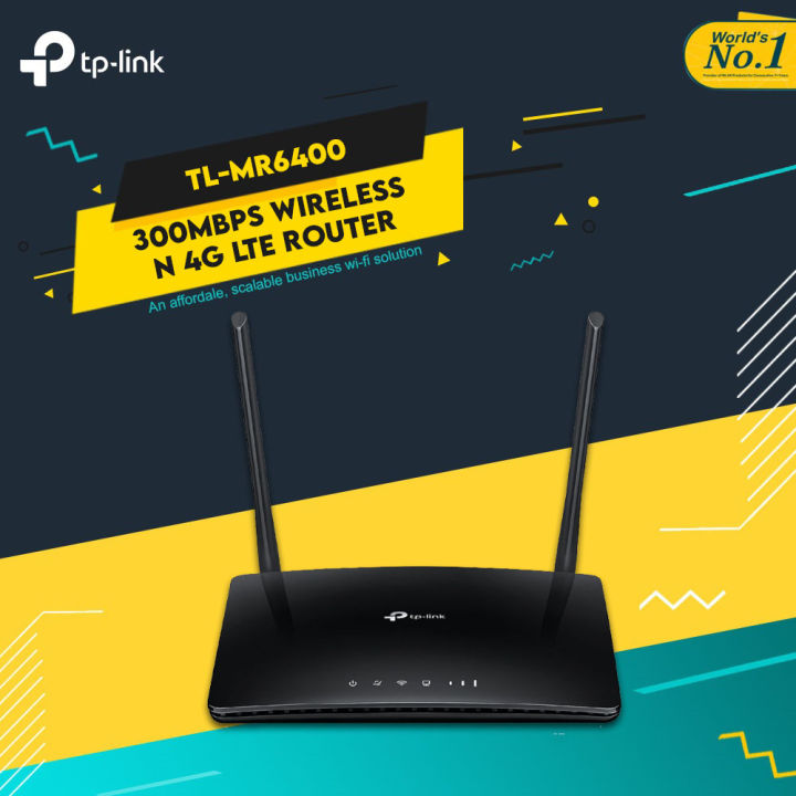 tp-link TL-MR6400 300Mbps Wireless N 4G LTE Router | Router | Wireless ...
