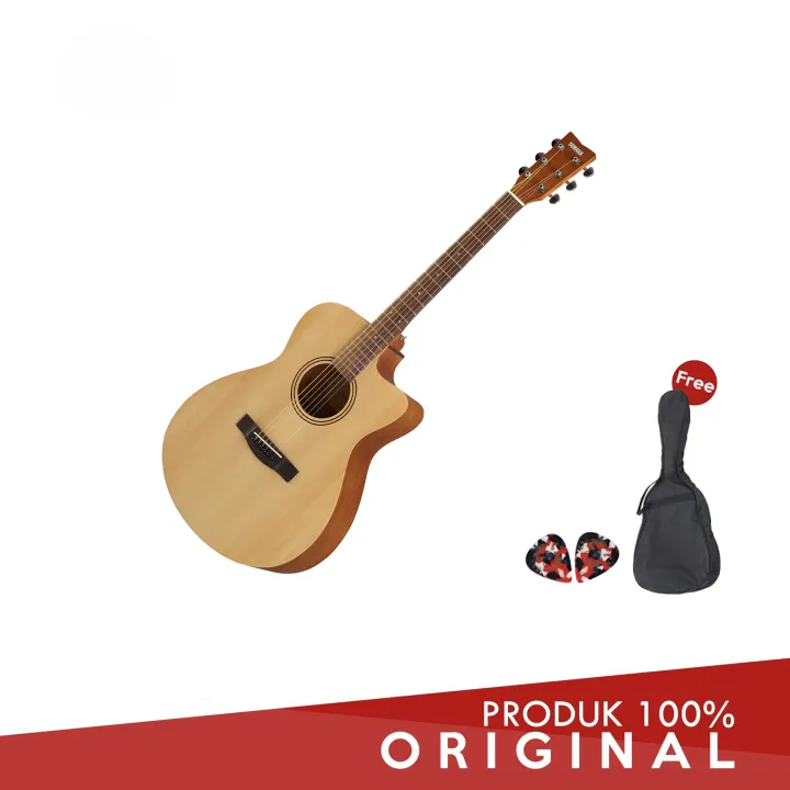 Yamaha FS400C / FS 400 C / FS 400C NATURAL FREE SOFTCASE + 2 PICK ...