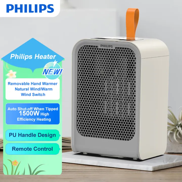 Philips Compact Heater with Hand Warmer AHR2124 1500W Natural Wind/Warm ...