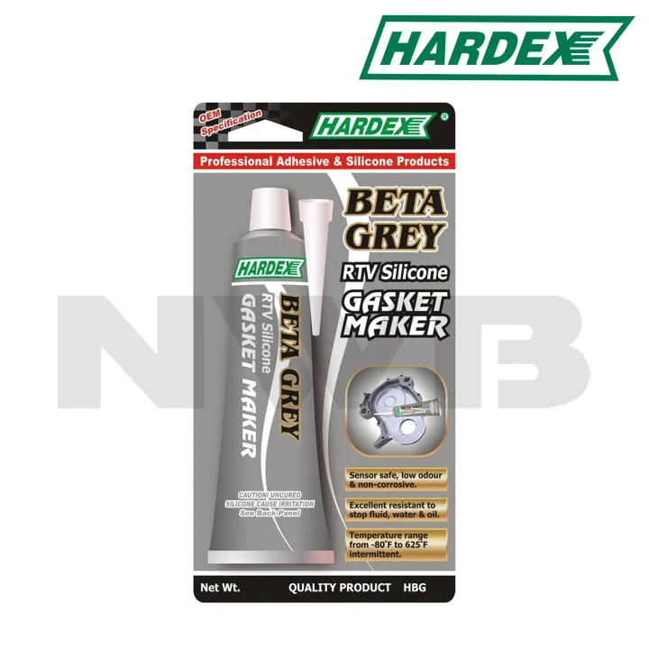 Hardex Beta Grey RTV Silicone Gasket Maker 85.2 grams | Lazada Philippines
