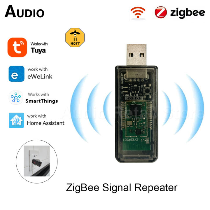 【High-quality】 Zigbee 3.0 Usb Extender For Tuya Ewelink Home Assistant Zigbee2mqtt Tasmota ...