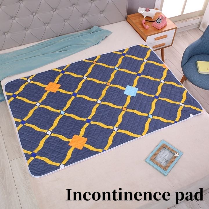 Thick Elderly Urine Mat incontinence Baby Washable Waterproof ...