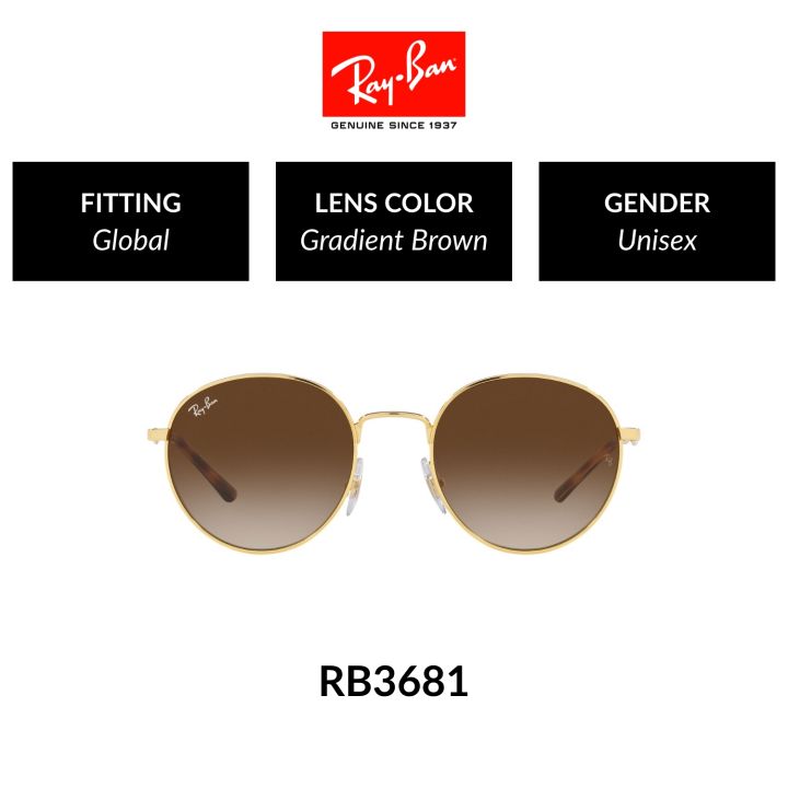 Ray-Ban - RB3681 001/13 -Sunglasses | Lazada PH