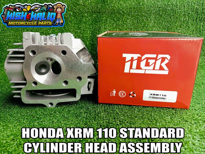 TTGR HONDA XRM 110 STANDARD CYLINDER HEAD COMPLETE ASSEMBLY | Lazada PH