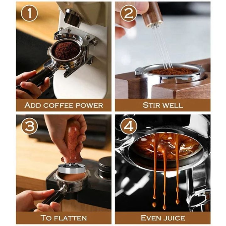 Coffee Tamper 51mm Set Espresso Tamper 51mm Coffee Tamper 51 with ...