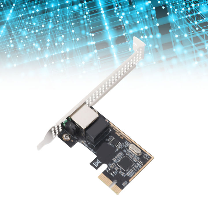 PCIe Network Adapter 10/100/1000 Mbps Gigabit Ethernet PCI Express ...