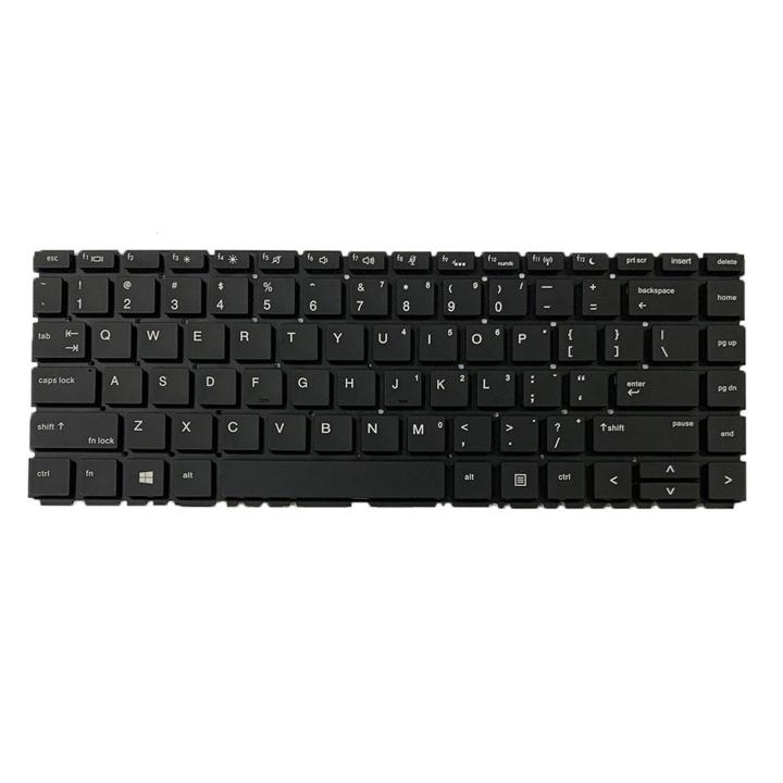 US Layout lacement Keyboard for HP Pro book 440 G6 445 G6 440 G7 445 ...