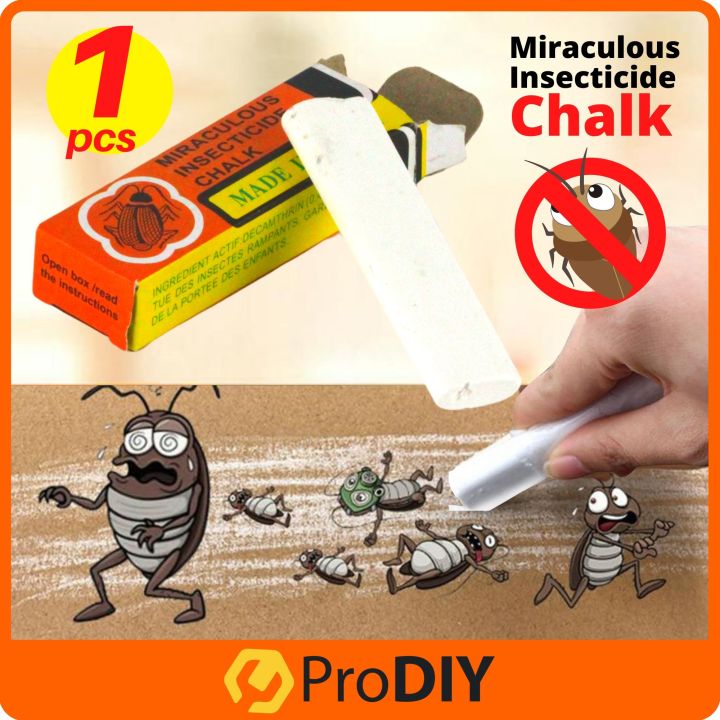 PRODIY 1PCS Cockroach Chalk Pen Miraculous Insecticide Pest Control ...