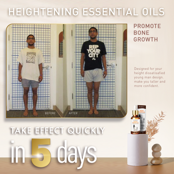 Height Increased Height Growth Essential Oil height enhancer for adult pampatangkad ng height ...