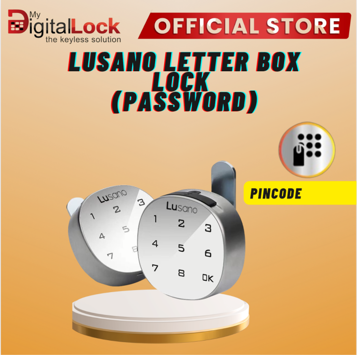 LUSANO LETTER BOX DIGITAL LOCK FOR HDB (PASSWORD) WITH FREE ...