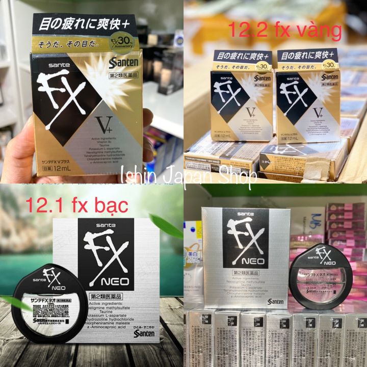(Date xa) Nhỏ Mắt Sante Fx Neo 12ml Nhật Bản mẫu mới nhất | Lazada.vn