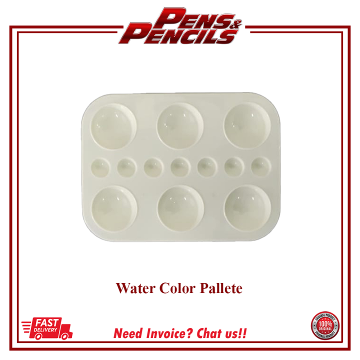 Water Color Palette / Watercolour Plate / Palet Warna air / 水彩盘 (1pc ...