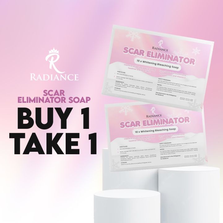 BUY 1 TAKE 1 Scar Eliminator Soap by Radiance - 10x whitening | Lazada PH