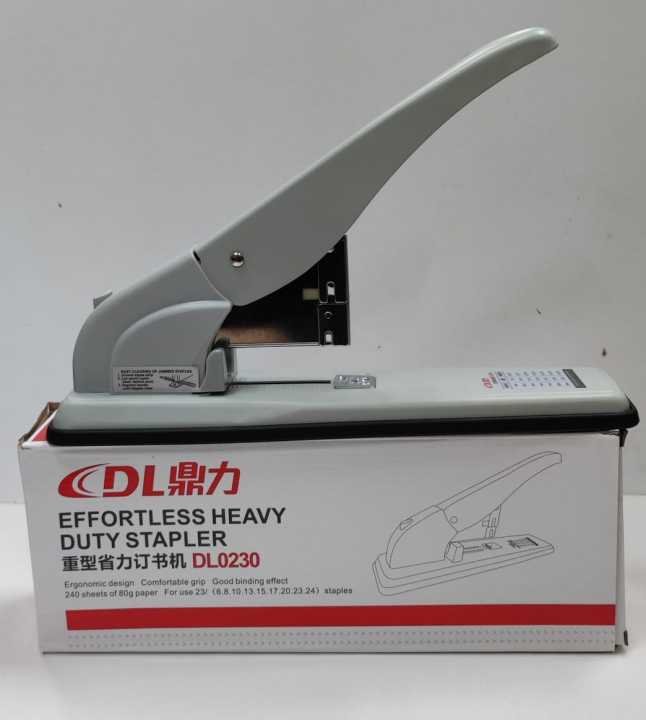 Effortless Heavy Duty Stapler Up To 240 Sheets - (DL0230) | Lazada