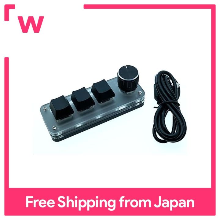 XYZA Tiny Keyboard programmable keyboard 3key + volume controller | Lazada PH