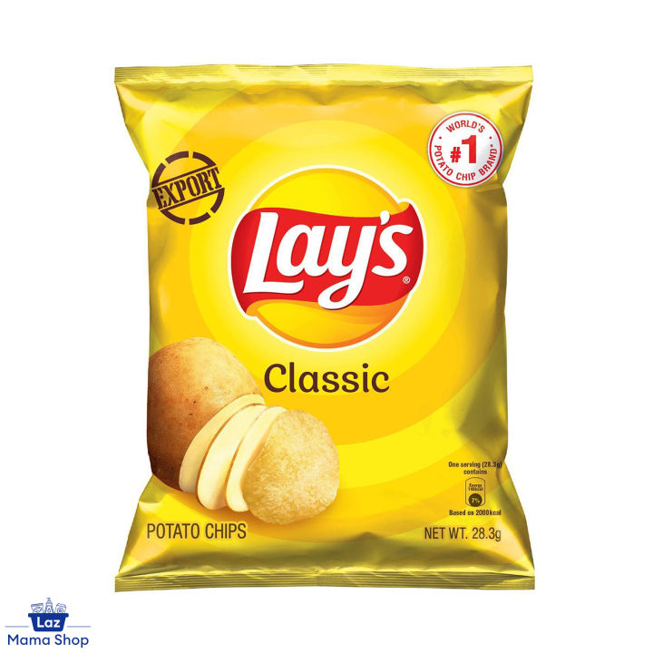 Lay's Classic Potato Chips 28.3G (Laz Mama Shop) | Lazada Singapore