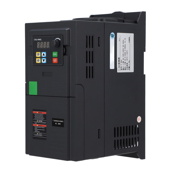 7.5KW Variable Frequency Drive Inverter VFD for 3 Phase Motors, 340V ...