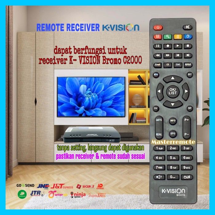 DIJAMIN TANPA SETTING & LANGSUNG KONEK- Remot remote Receiver Parabola ...