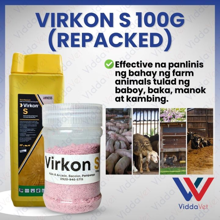 Virkon S Disinfectant 100g Virkon S Foaming Cleaner | Lazada PH