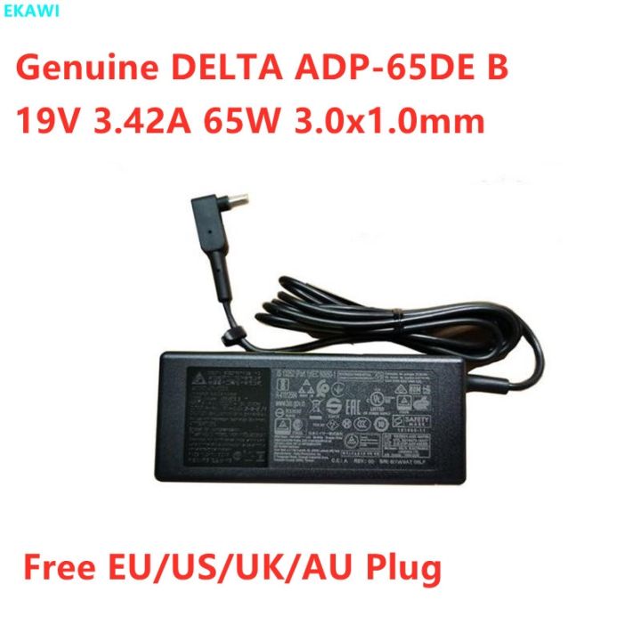 2023 ☼ Genuine DELTA ADP 65DE B 19V 3.42A 65W 3.0x1.0mm AC Adapter For ACER Laptop Power Supply ...