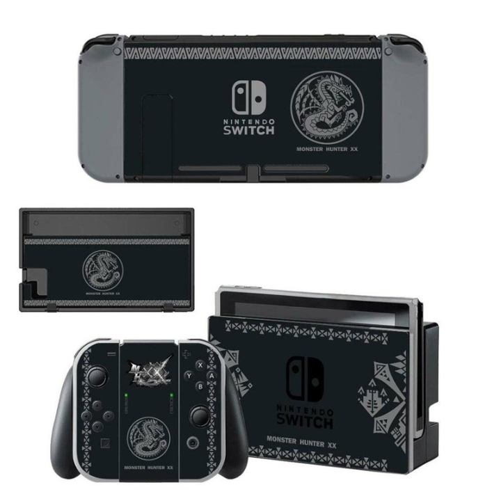 Nintendo Switch Skin Monster Hunter Stickers for NS Switch Console Joy ...