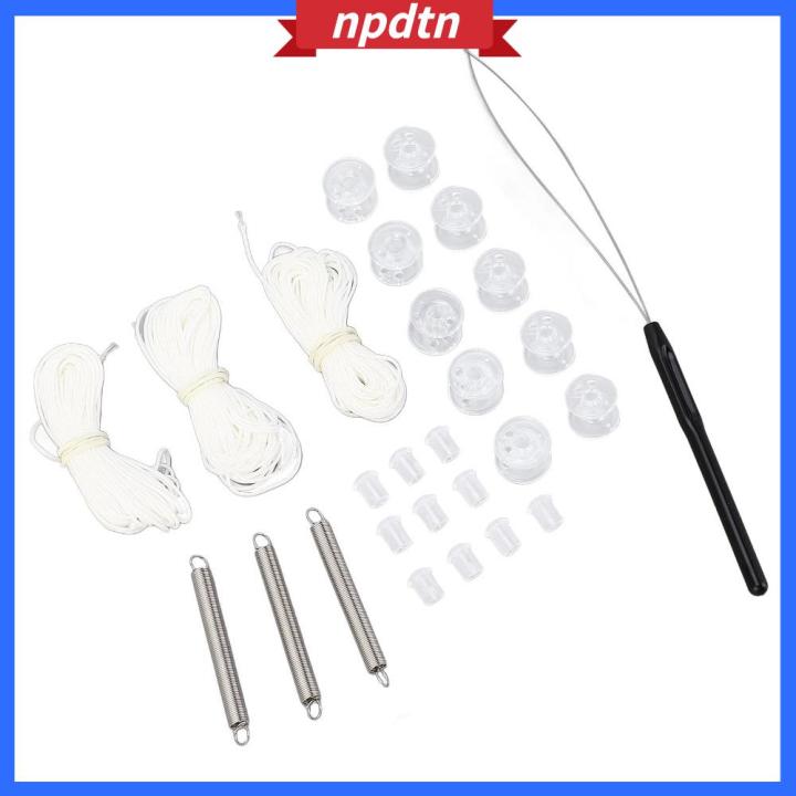 NPDTN 27Pcs Black RV Shade Repair Kit White RV Pleated Shade Repair ...
