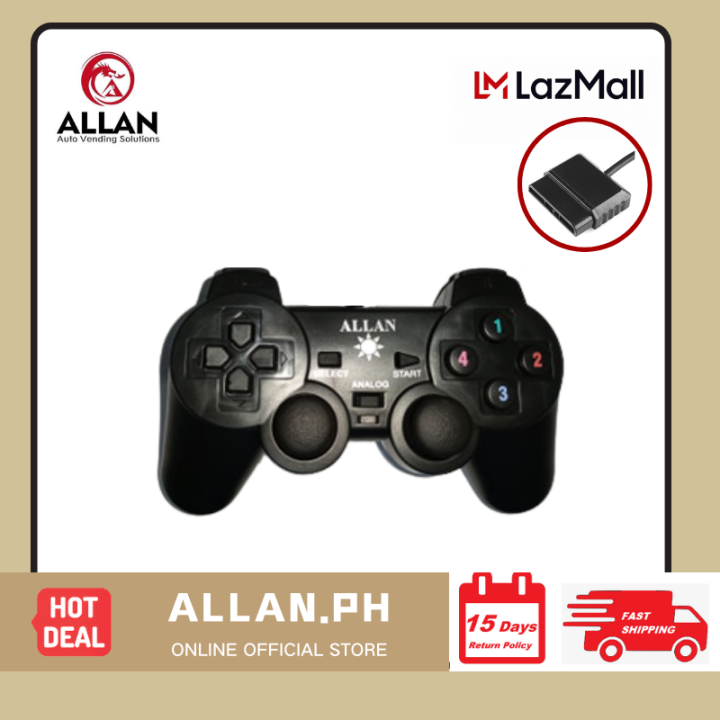 Allan Dual Shock 2/Wired Gaming Controller ps2 W/O BOX /Controller for ...