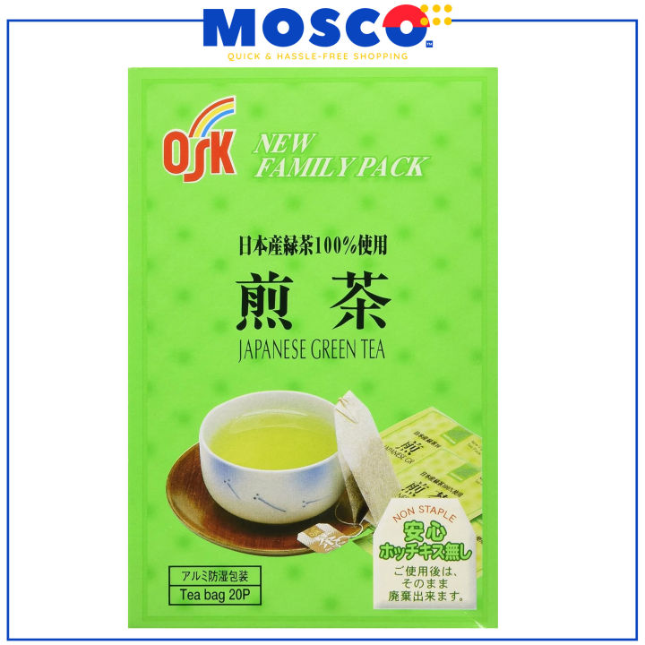 OSK Japanese Green Tea, Original Authentic Japan Product 20 Tea Bags | Lazada PH
