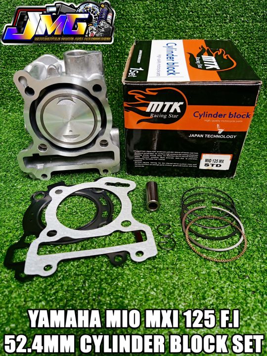 YAMAHA MIO MXI F.I 125 52.4MM STANDARD CYLINDER BLOCK SET | Lazada PH