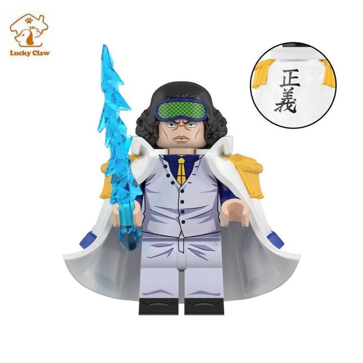 LUCKY CLAW ลูฟี่โซโร Luffy MINI buliding Blocks figures Monkey D GARP ...