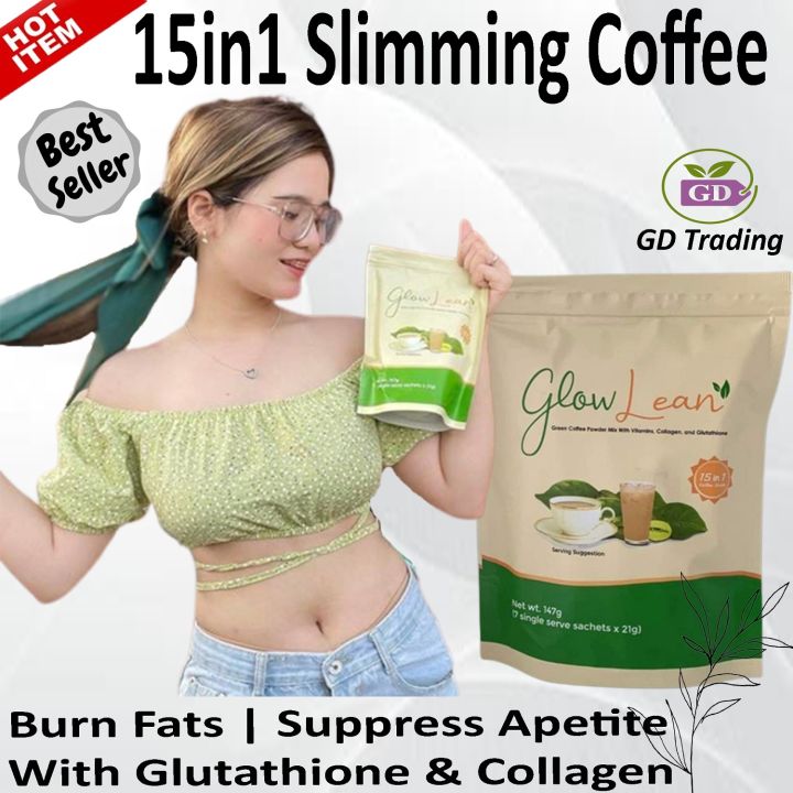 [GD] ORIGINAL GLOW LEAN Slimming Coffee & Choco Lipo / Gorgeous Glow Ph Glow Lean 15in1 Coffee ...